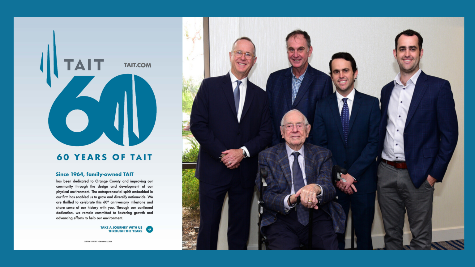 60 Years of Tait - Orange County Business Journal